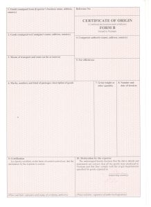 TÌM HIỂU VỀ QUY TRÌNH THỦ TỤC XIN CẤP C/O FORM B - Công ty vận tải ...